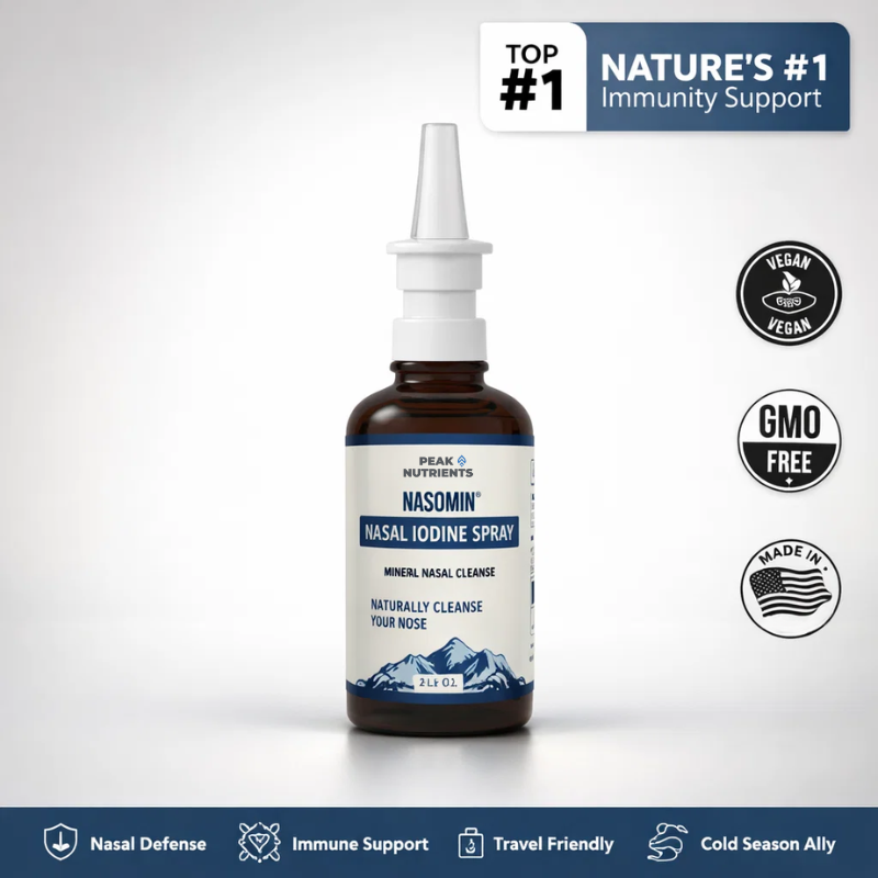 Peak Nutrients™ Nasal Iodine Cleanse Spray – Peak nutrients